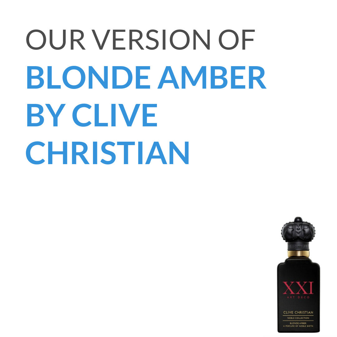 Inspired version of Blonde Amber by Clive Christian – Scent DNA Perfume Oils