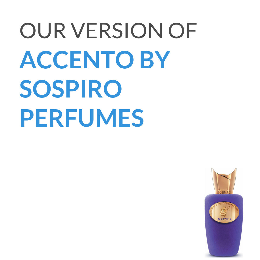 Our version of Accento by Sospiro Perfumes – Scent DNA Perfume Oils